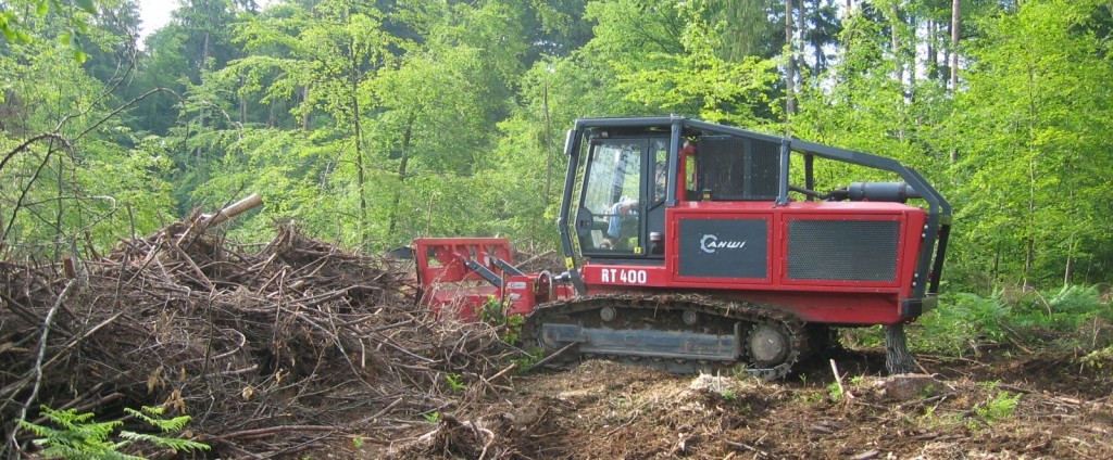 Mulching of bushes and stumps | Tisa d.o.o.